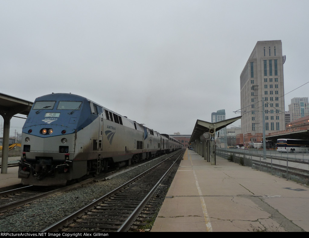 Amtrak 58 West
